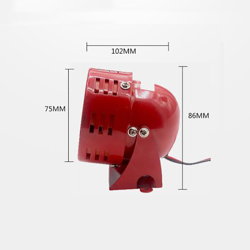 Durable Industrial AC 220V MS-190 High Power Buzzer Siren Alarm Sound ...