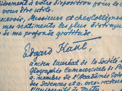 The Geographer Estonian Edgar Kant Denounces The Martyre De Sound ...