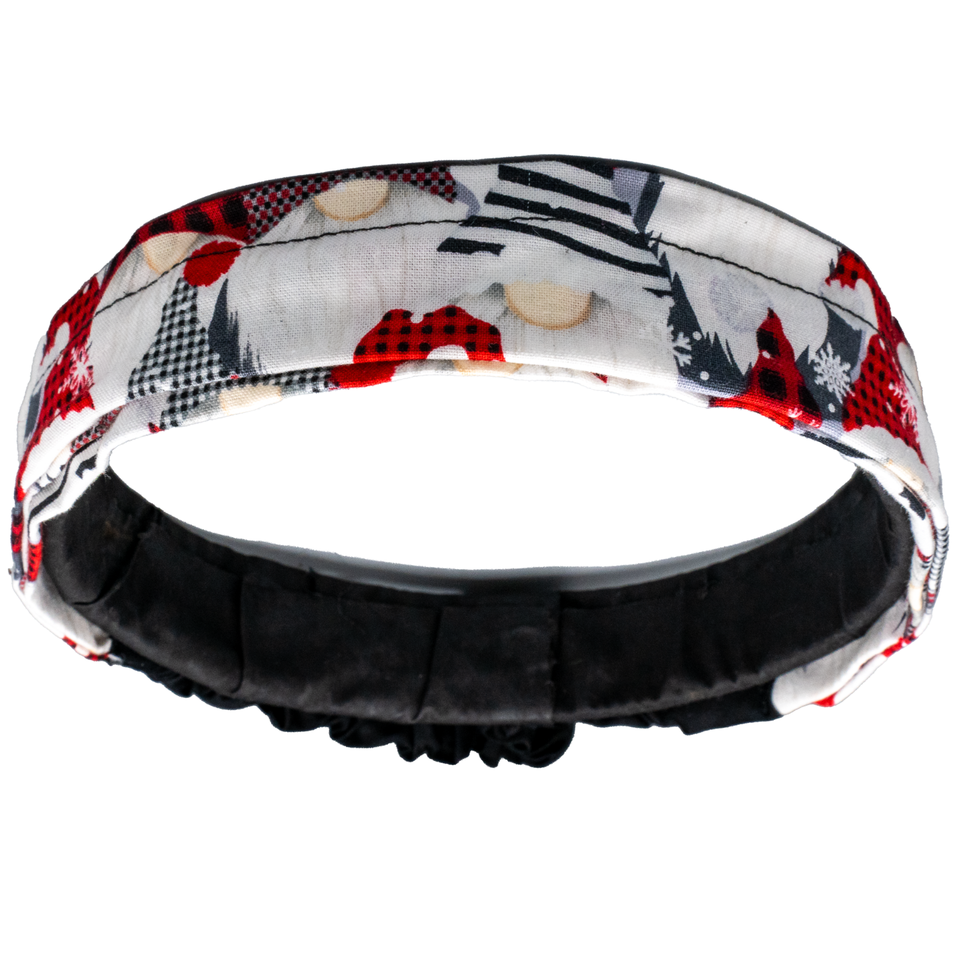 Christmas Gonk Ladies elasticated headband head hair band yoga Tomte ...