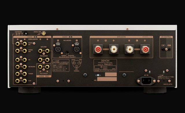 Denon Pma-sx11 High Power Integrated Amplifier Silver Ac100v Works for ...