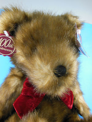 Teddy Bear 100th Anniversary Teddy Roosevelt Plush 17" 13" sitting MWT ...