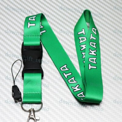 Car Neck Strap Lanyard Keyring Key Chain Cellphone for TAKATA RACING ...