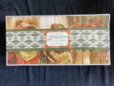Complete Shakespeare Miniature Library by William Shakespeare Hardcover ...