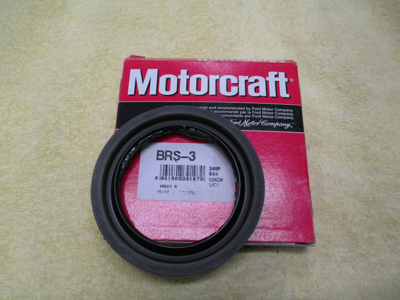 Wheel Seal Motorcraft BRS-3, BRS 3, BRS3, E7TZ-1S190-B, E7TZ1S190B, OEM ...