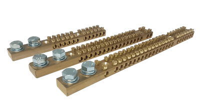 Earth / Neutral Bar Brass Connector Terminal | eBay