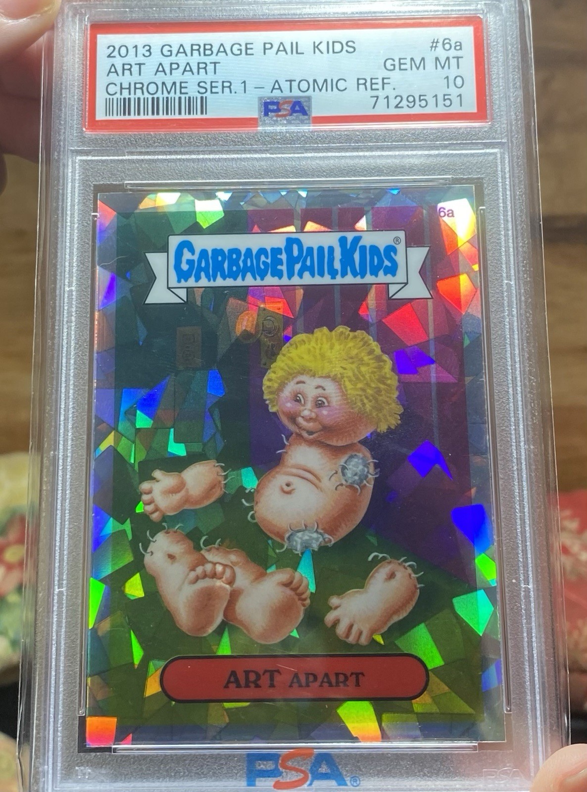 2013 Garbage Pail Kids Chrome , Art Apart, Atomic Refractor , PSA 10 | eBay