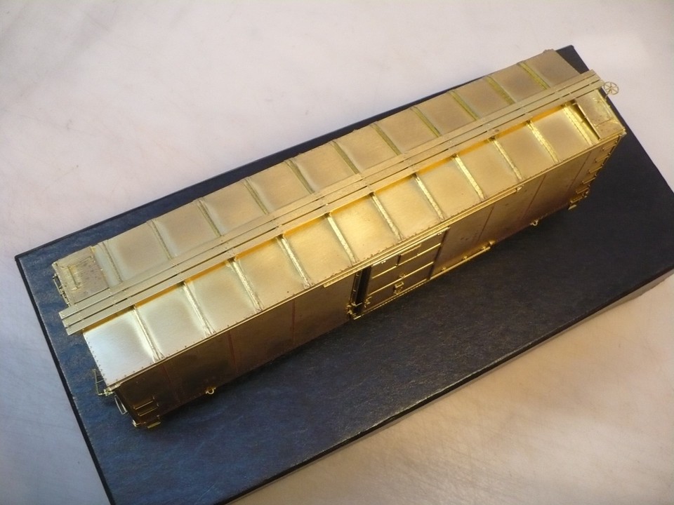 BRASS O Pacific Limited New York Central 8'-7" Steel Box Car U/P NO ...