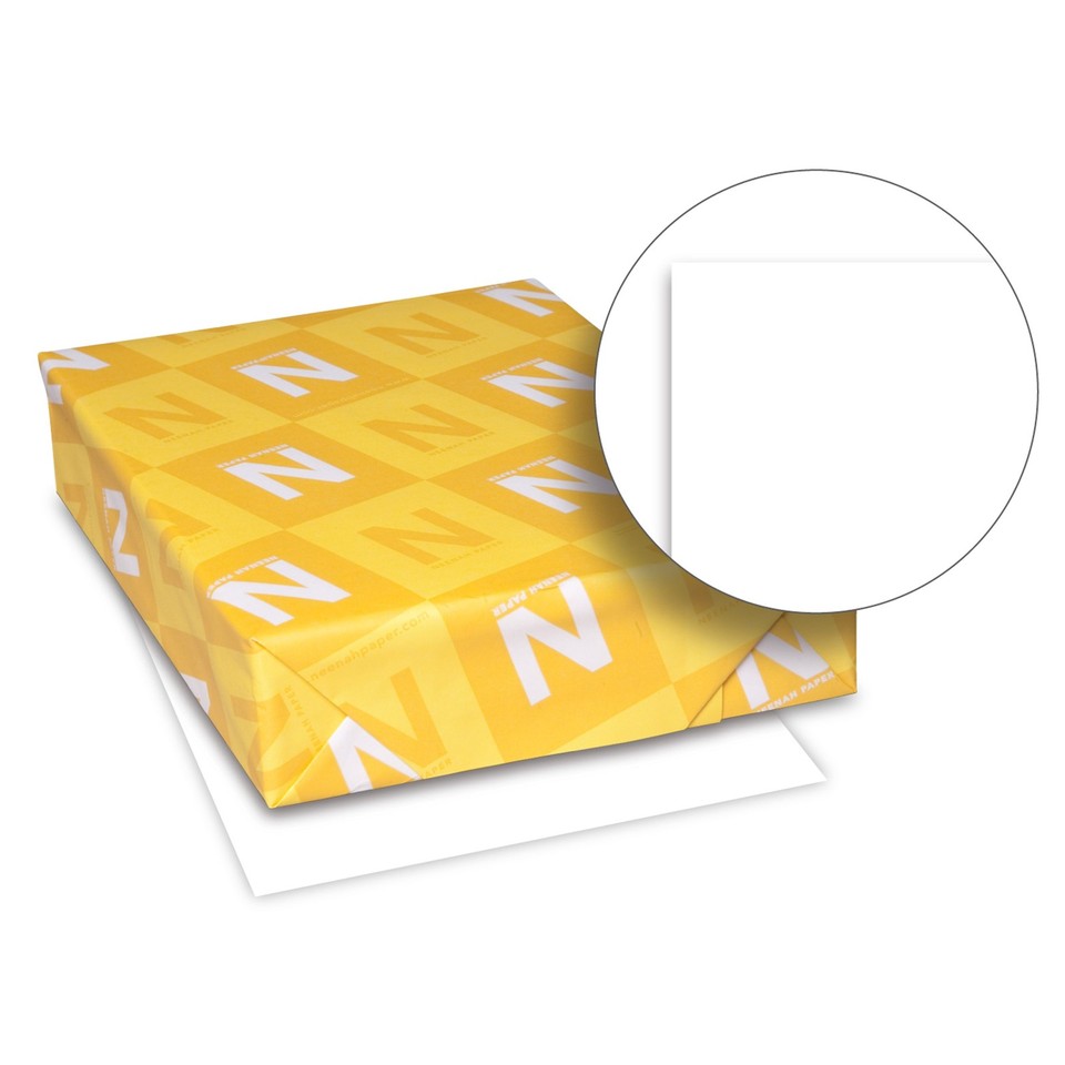 Capitol Bond 25% Cotton Paper, 8.5" x 11", 24 lb., White, 91 Brightness ...