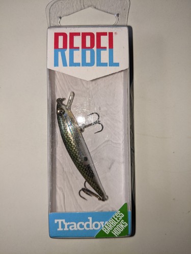 Rebel Lures Tracdown Ghost Minnow Fish Lure Tennessee Shad NEW 50% OFF ...
