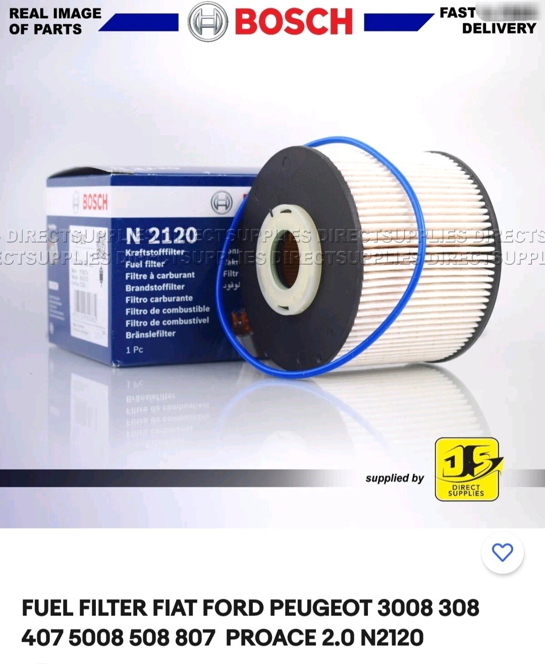 Bosch F026402120 Fuel Filter for sale online | eBay