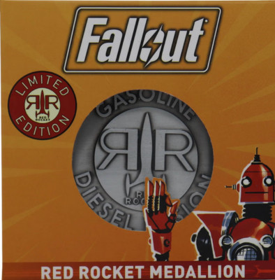 Fallout Red rocket medallion, limited to 1000 | eBay