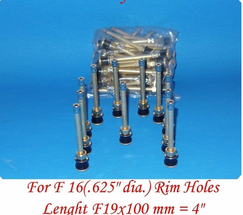 100 Kit TR572 Truck Tire Valve Stem Wheels 22.5 /24.5 For Rim Φ.625 ...