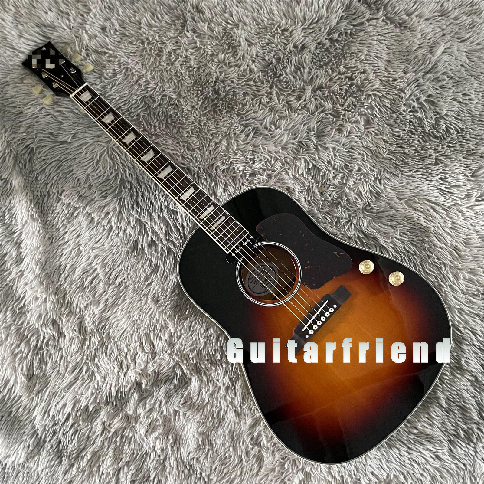 Factory EJ-160E 6 Strings Acoustic Guitar Mahogany Body Rosewood ...