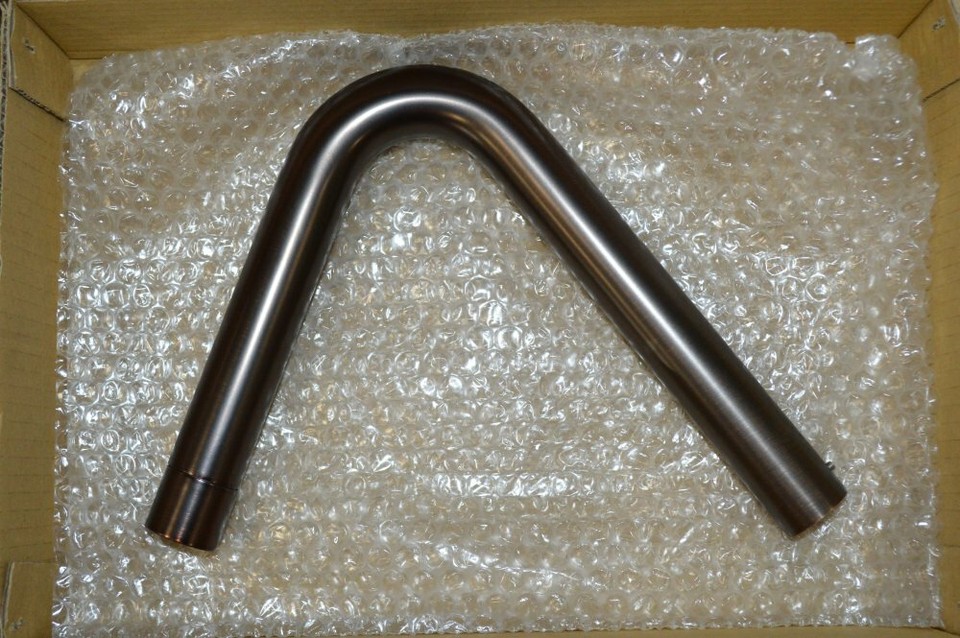 Free Standing Angled Spout Tub Filler Only- Oil Rubbed Bronze- No Hand ...