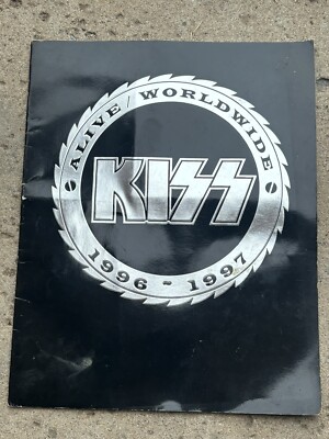 KISS Alive Worldwide Tour 1996-1997 Program Book Concert 1st Version ...
