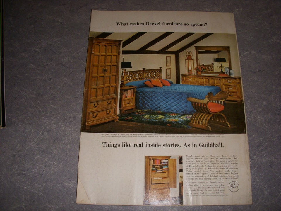 Vintage HOUSE & GARDEN Magazine, November, 1967, HOW TO GIVE PARTIES ...