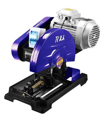400F type 4KW 380V electric circular saw, wood steel bar industrial cut ...
