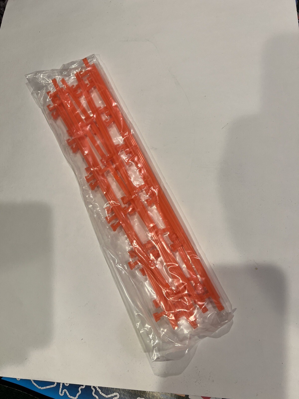 AFX/Tomy/Aurora Orange Guard Rails - Set of 10 New In Package !! | eBay