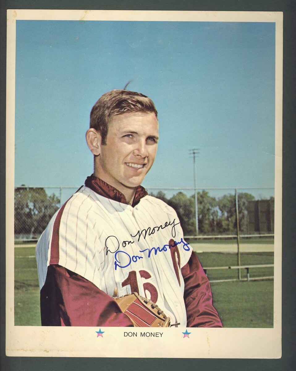 Don Money Phillies Signed/Autographed 8x10 Photo PASS 123594 | eBay