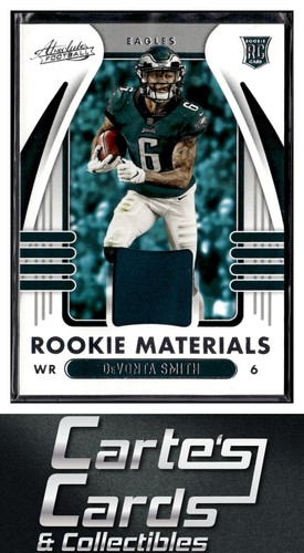 DeVonta Smith 2021 Panini Absolute #ARM-DVS Rookie Materials ...