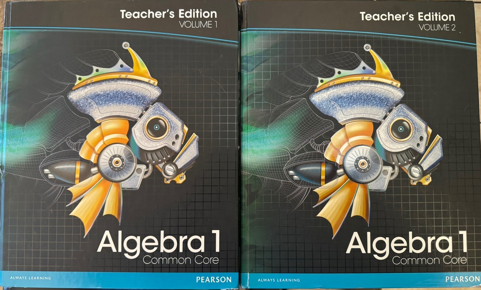 PEARSON ALGEBRA 1: COMMON CORE, VOL. 1 & 2 TEACHER'S EDITION | eBay