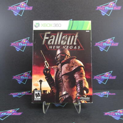 Fallout New Vegas Xbox 360 + Sleeve - Complete CIB | eBay