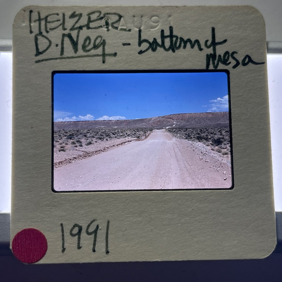 Michael Heizer “Double Negative 1991” Land Art 35mm Slide | eBay