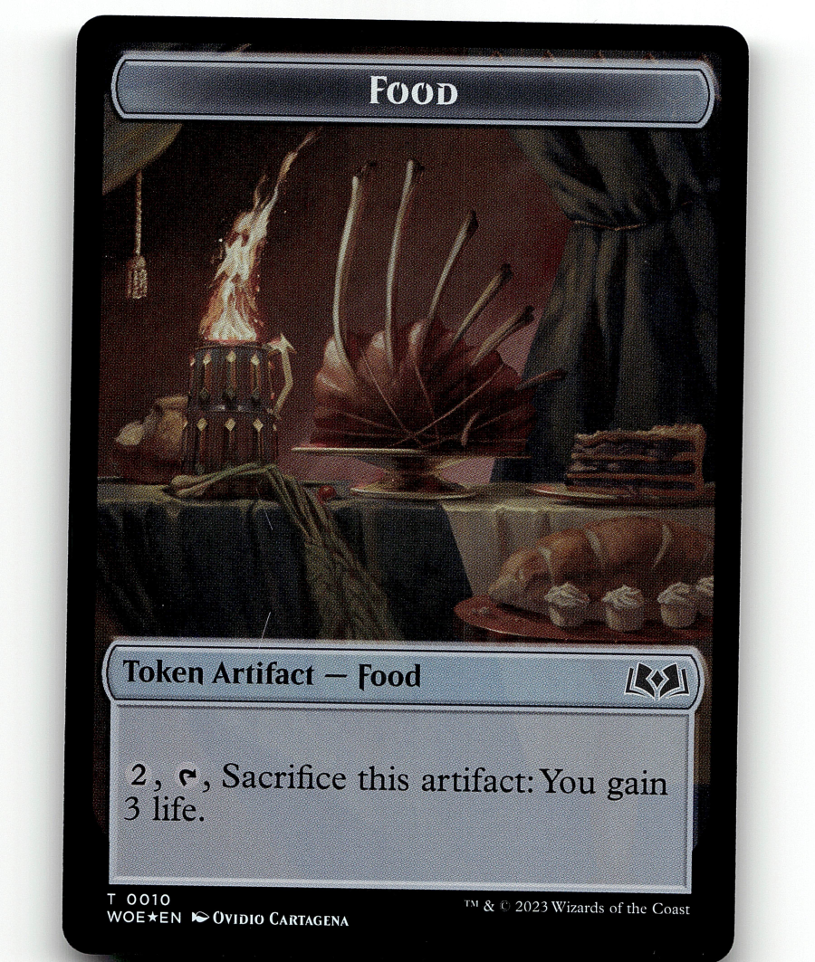 FOIL - MTG Mouse Food (0010) Token - Wilds of Eldraine | eBay