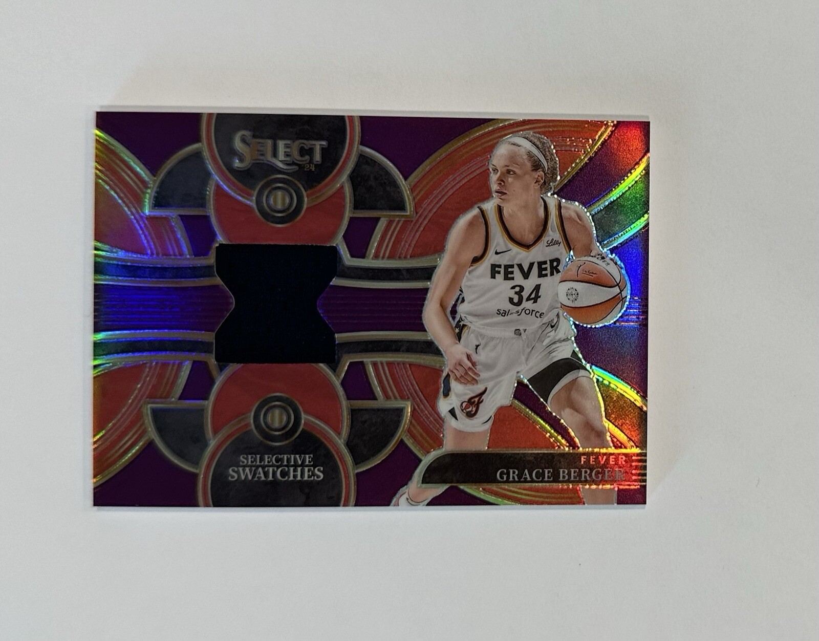 2024 Select WNBA Grace Berger patch Purple prizm /49 | eBay