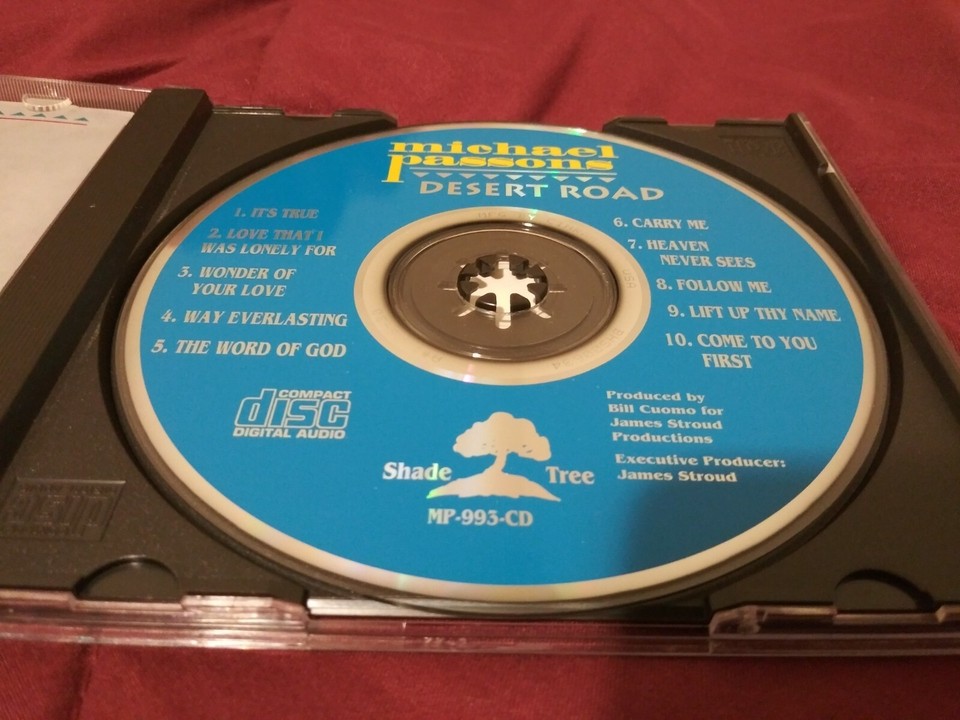 Michael Passons DESERT ROAD cd Hyper Rare CCM AOR Avalon | eBay