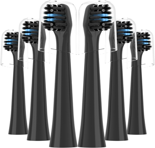 Replacement Toothbrush Heads Compatible with Colgate Hum, 6 Pack ...