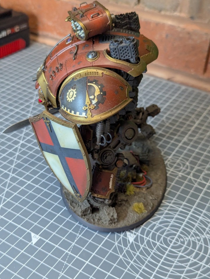 Imperial knight errant, Very custom, LED eyes, Warhammer 40k | eBay