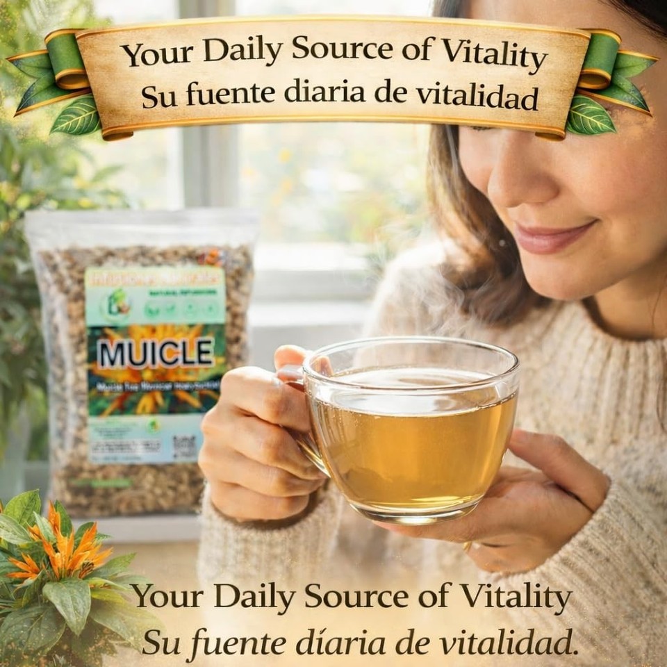 Muicle Té (Mexican Honeysuckle Herbal Tea) - 4 oz - 100% Natural, Vegan ...