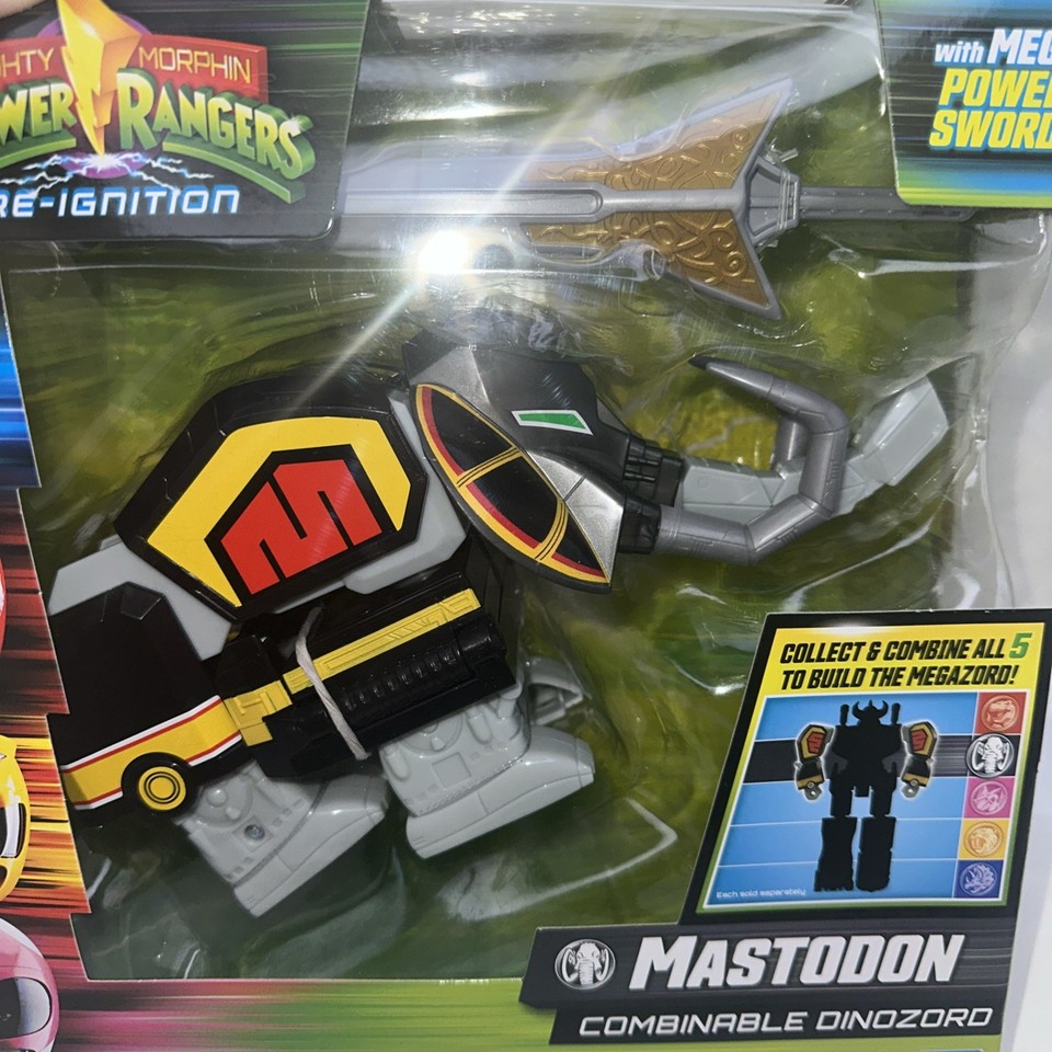 Mighty Morphin Power Rangers Re-Ignition Mastodon Combinable Dinozord ...