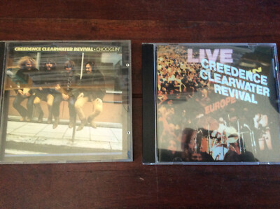 Creedence Clearwater Revival [2 CD Alben] Live in Europe + Chooglin ...