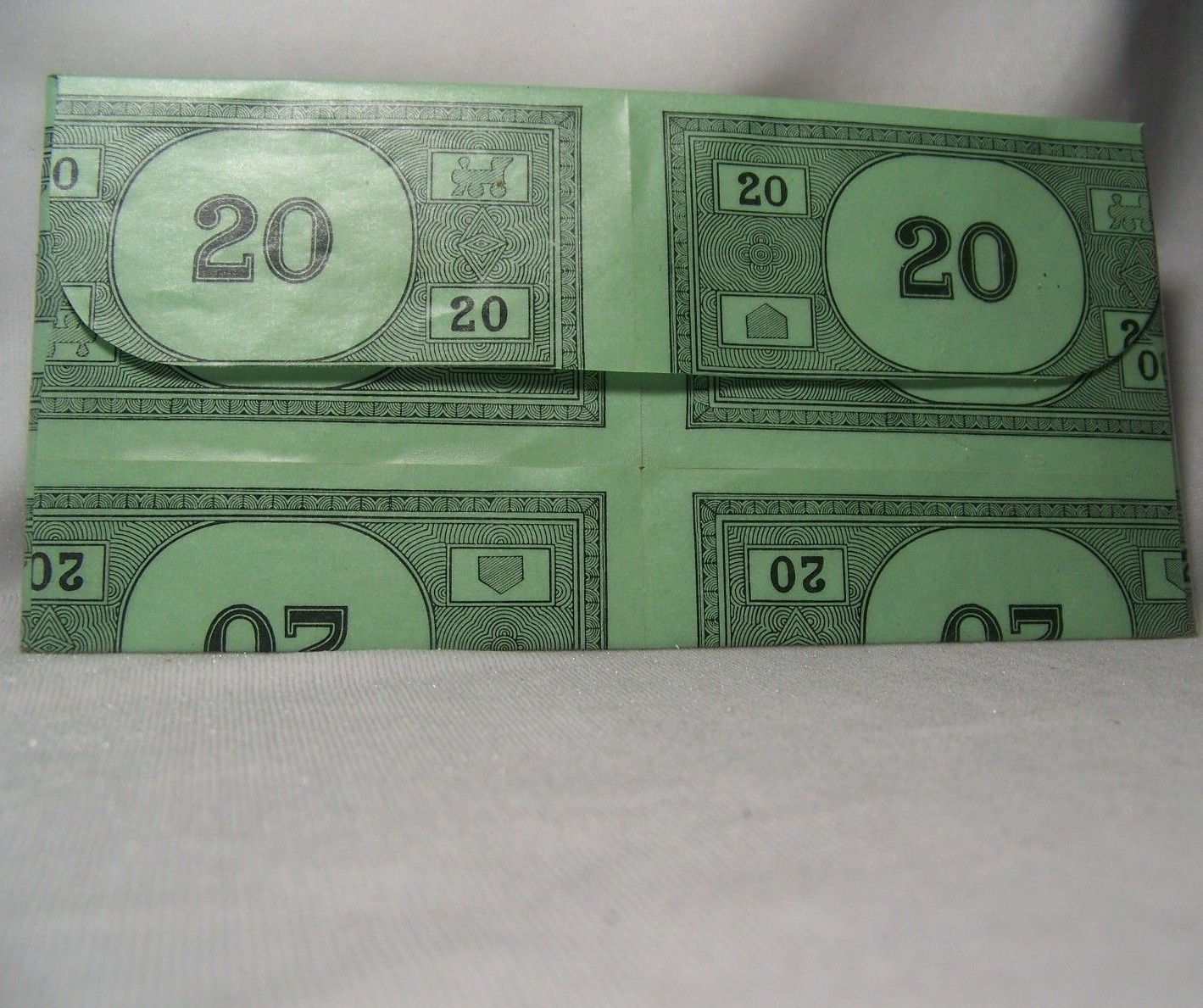 Vintage $1.00 Monopoly Money Wallet Crafted Billfold Board Game | eBay