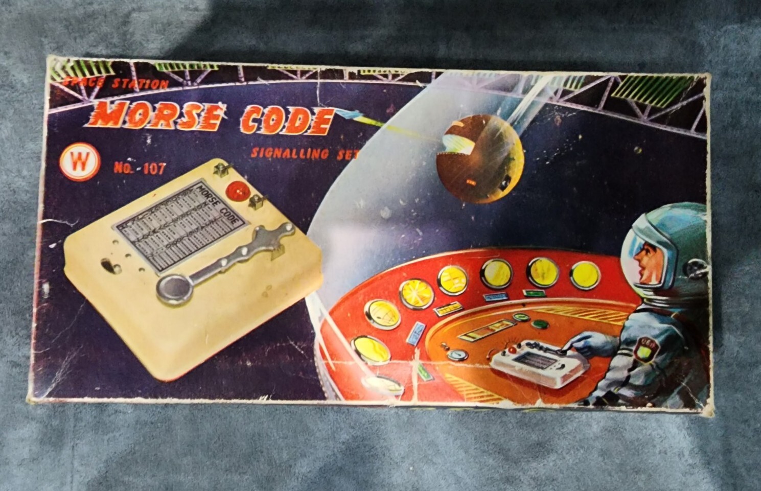 Space Station Morse Code Signalling Set No.107 Hong Kong 1950’s Toy | eBay Australia