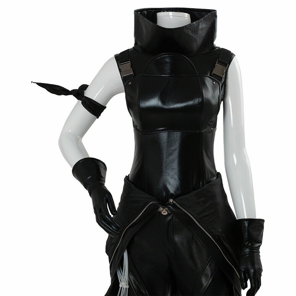 Game Arknights Hoshiguma Cosplay Costume Uniform Suit Halloween Black ...