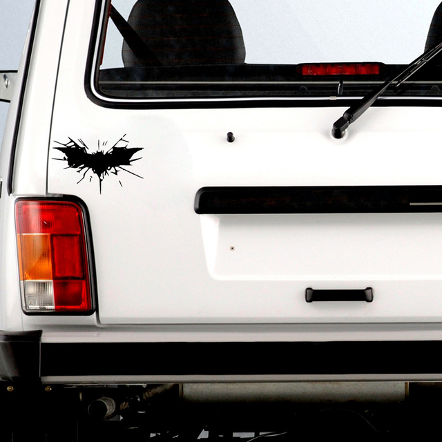 Batman Car Sticker Batmobile Decal Emblem Vinyl for Bumper Window Trunk ...