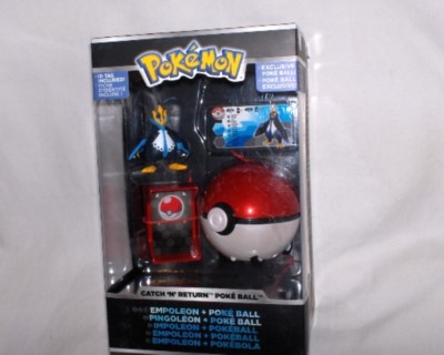 Pokemon-Pokeball mit Pokemon -Figur Impoleon Catch`n Return - Neu,OVP ...