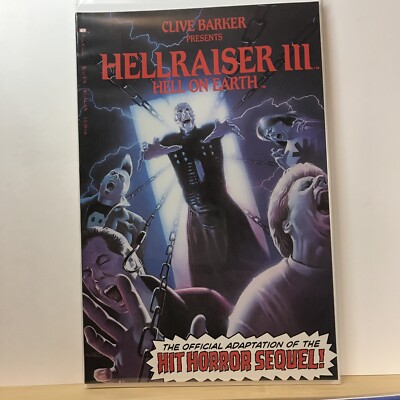 Marvel/Epic Comic CLIVE BARKER'S HELLRAISER III HELL ON EARTH Comic NM ...