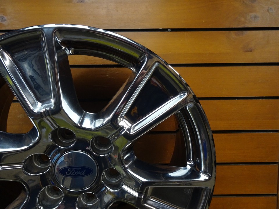 18'' CHROME FORD F150 PICKUP 2015-2017 OEM Factory Original Wheel Rim ...