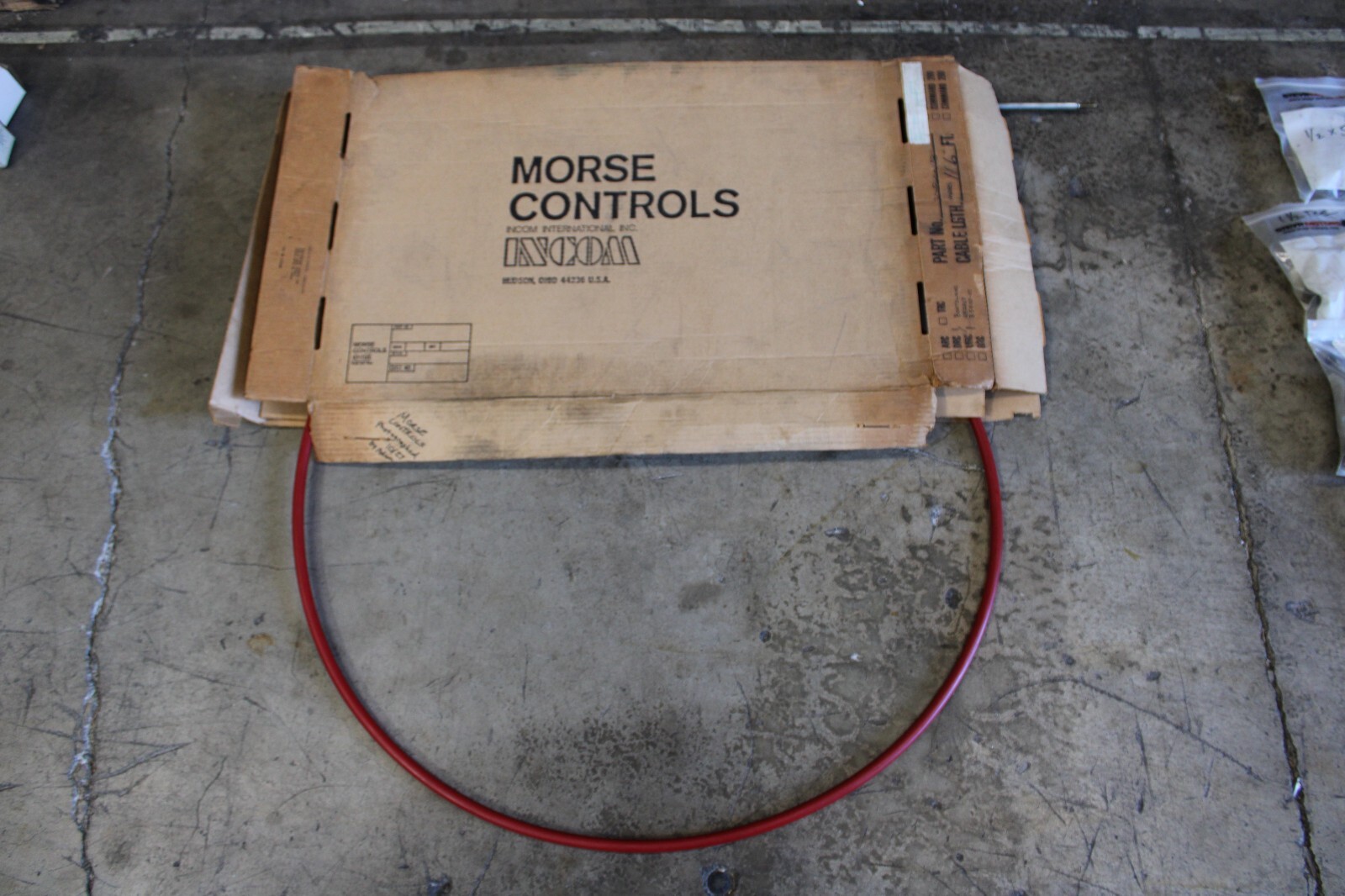 Morse shift linkage cable 11'6" - 304856-E304860 M2490 | eBay
