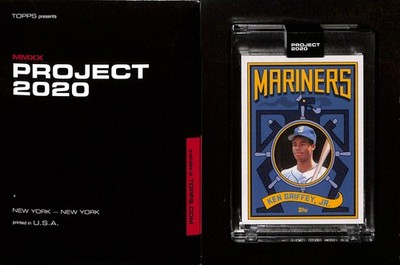2020 TOPPS PROJECT 2020 #328 KEN GRIFFEY JR - SEATTLE MARINERS ...