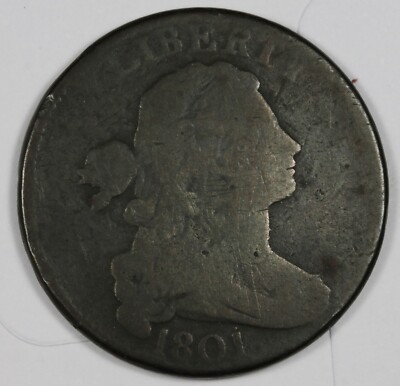 1801 Large Cent. Good Detail. 185686 | eBay