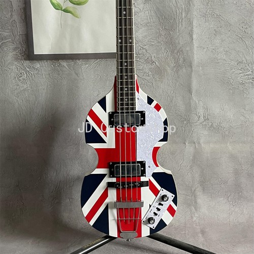 Contemporary Union Jack Jubilee Violin Bass Guitar McCartney 4 String ...