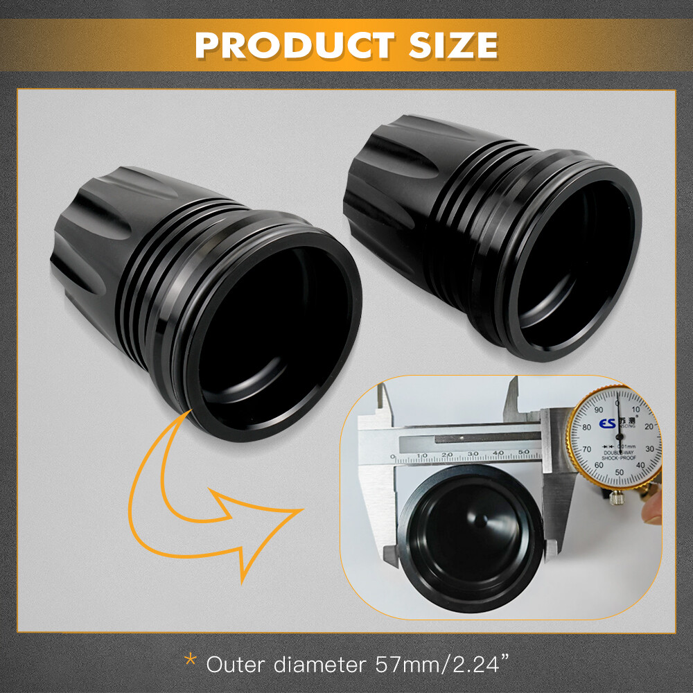 For ATV UTV 2.5" Fox Shock Nitrogen Reservoir End Caps For Can-Am ...