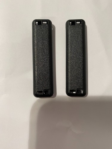 SEAT SAFETY BELT BUCKLE LIMIT STOP CLAMP CLIP 2PC BLACK GENUINE BMW ...