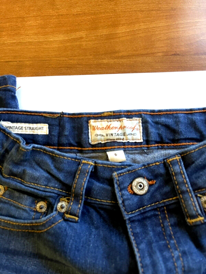 Vintage Weatherproof Blue Denim Vintage Straight Jeans Boys Size 6 | eBay