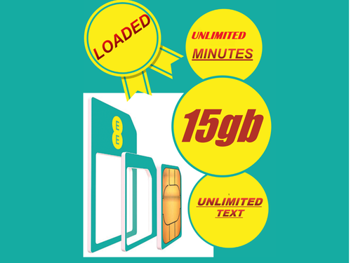 OFFICIAL EE SIM CARD TRIPLE SIZE STANDARD MICRO NANO LOADED 15GB DATA ...